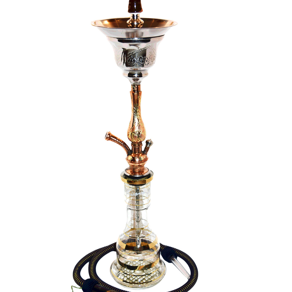 Khalil Mamoon Ice Chamber Hookah - Pelican Chiller | Oxide Hookah