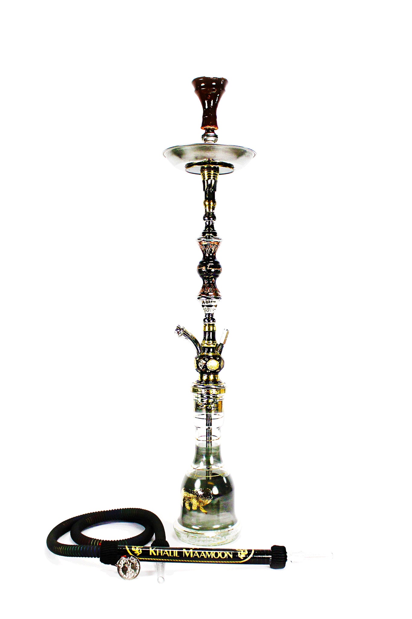 Khalil Mamoon Zoharia Quad-Tone - Oxide Hookah
