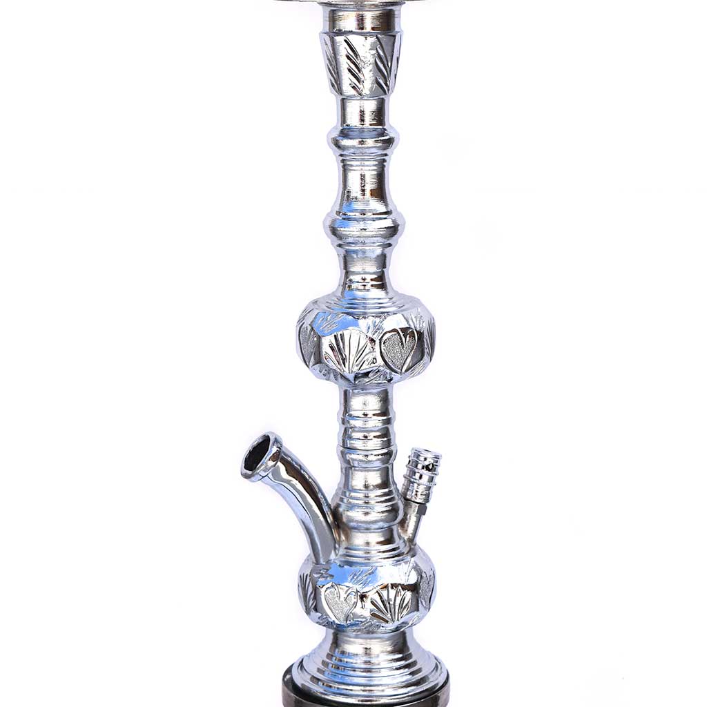 Khalil Mamoon Silver Hookah - Kuwait Model - Oxide Hookah